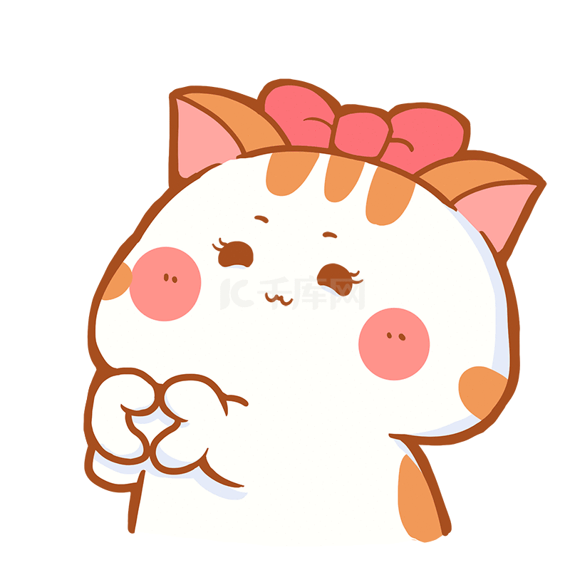 可爱超喜欢表情素材图片免费下载-千库网