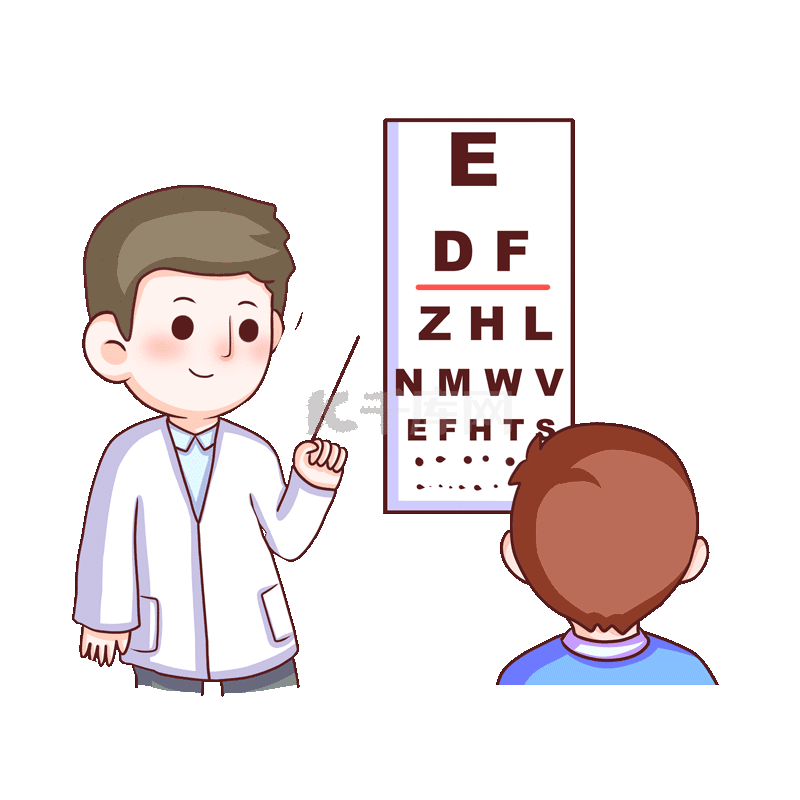 视力保护光学眼镜矫正素材图片免费下载-千库网
