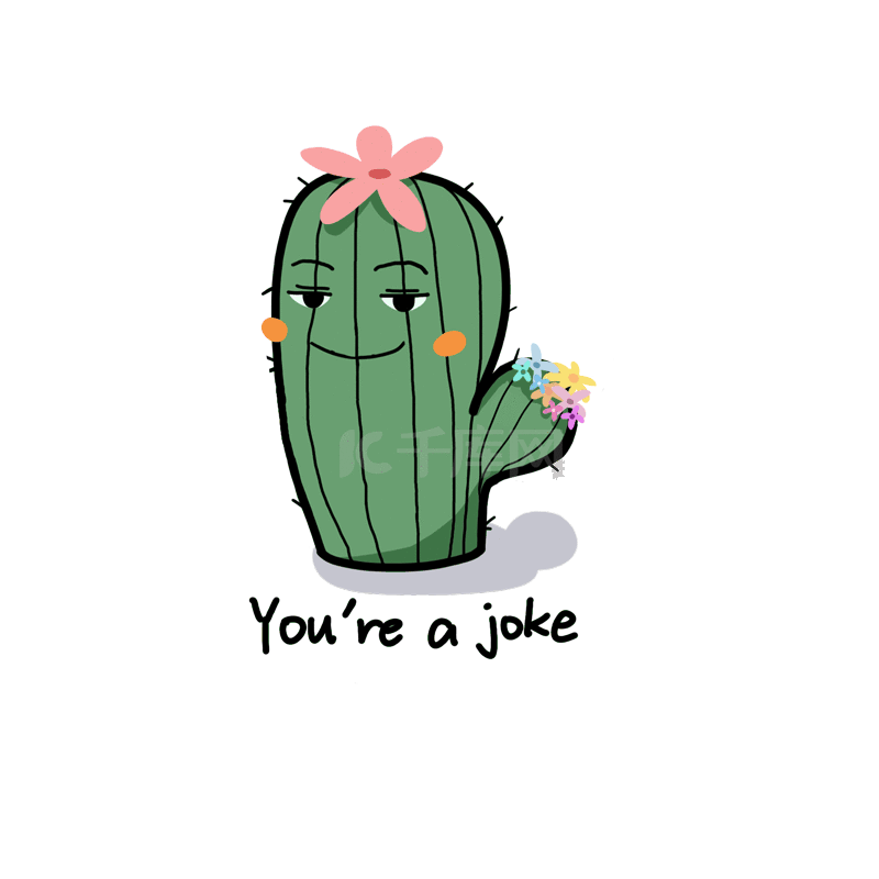 表情符号复古笑声欢乐笑话女孩图释素材图片免费下载-千库网