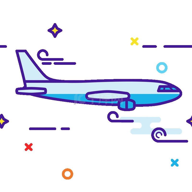 仿真航空飞机素材图片免费下载-千库网