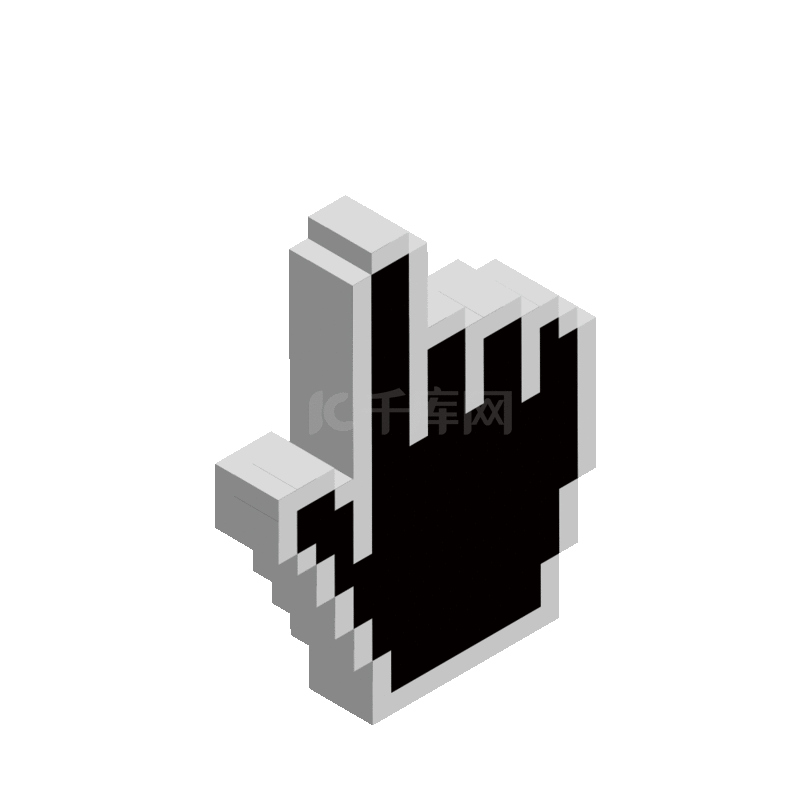 黑色像素艺术像素风文本框素材图片免费下载-千库网