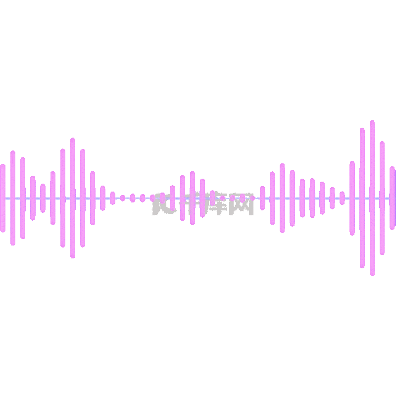 赛博朋克霓虹音量波浪数据分析素材图片免费下载-千库网