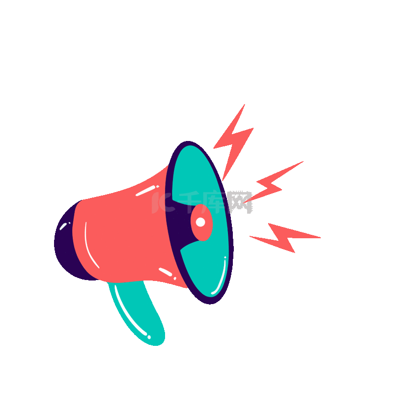 喇叭扩音器音乐设备扬声器素材图片免费下载-千库网