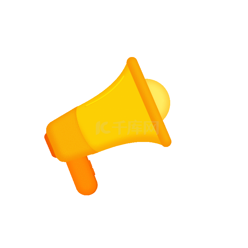 喇叭叫卖喊话扩音器手持素材图片免费下载-千库网