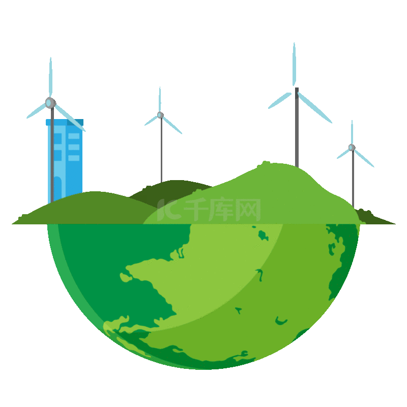 环保节能保护地球背景图片免费下载-千库网
