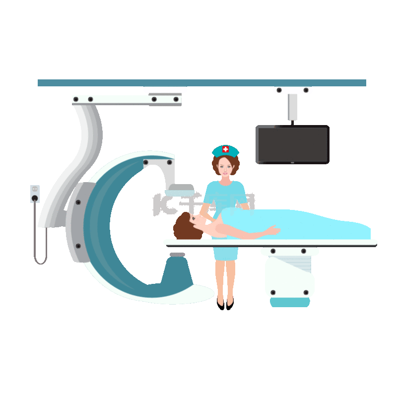 磁共振断层扫描医疗设备高清摄影大图-千库网
