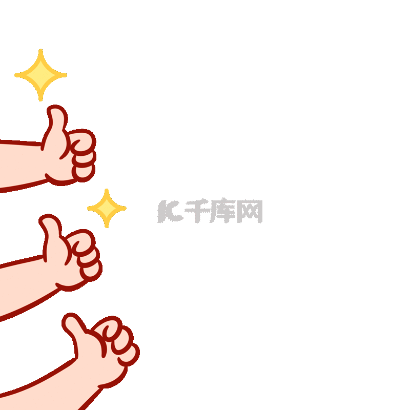 快乐的微笑业务女人与手势竖起大拇指高清摄影大图-千库网