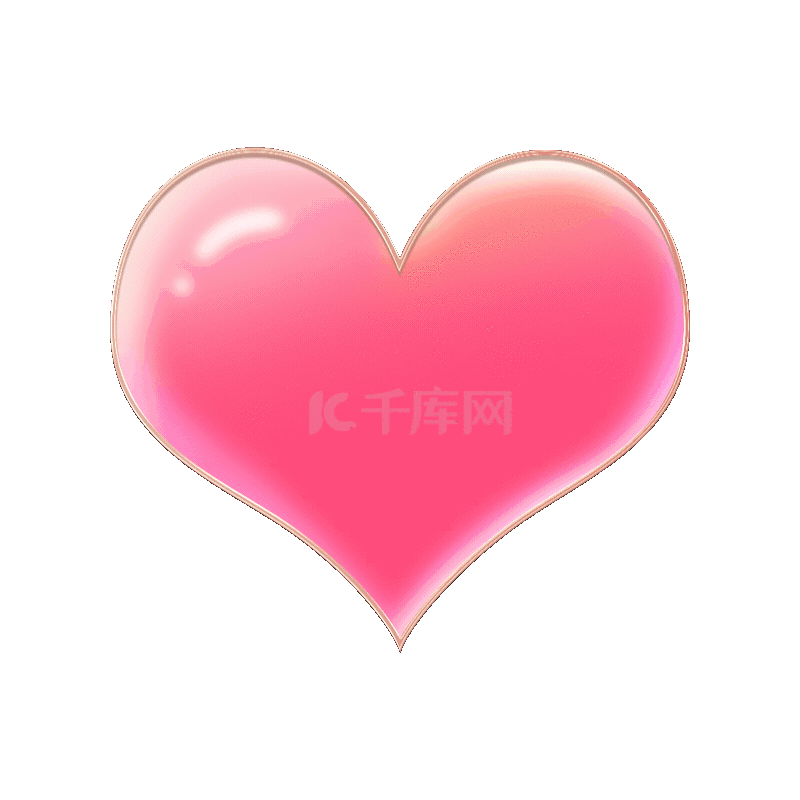 紫色爱心边框素材图片免费下载-千库网
