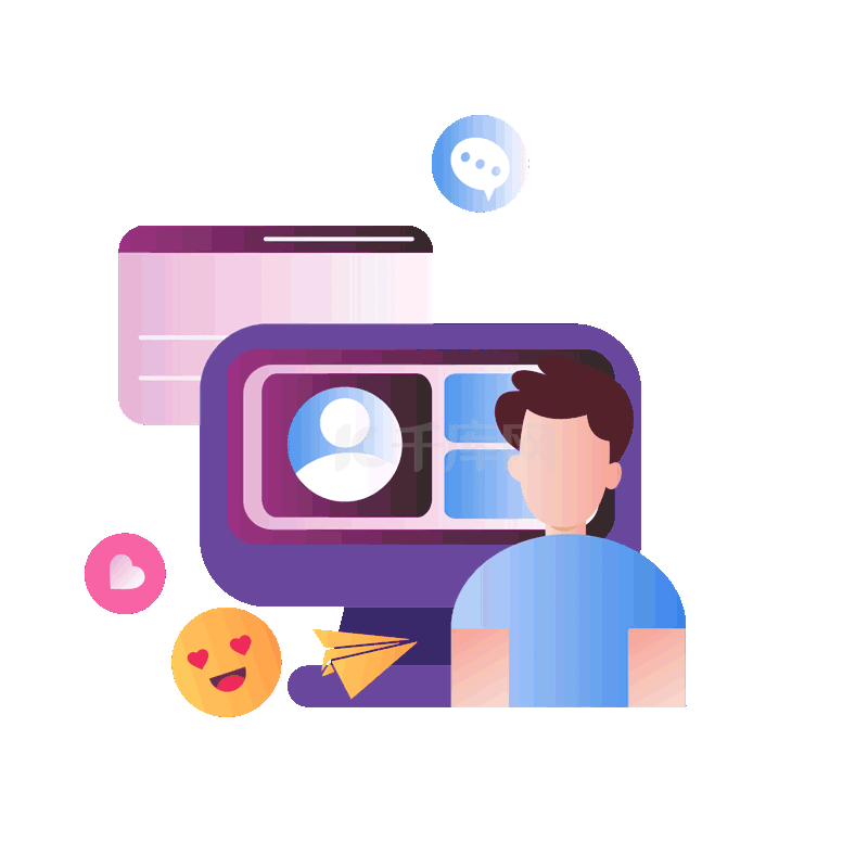 设计媒体短视频素材图片免费下载-千库网