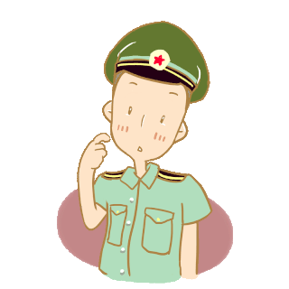 军人疑问表情包设计素材-军人疑问表情包GIF模板下载-千库网