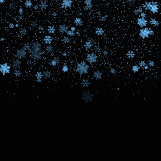 冬日雪花大雪飘落gif图片素材下载-千库网