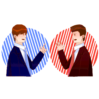 学生辩论gif图片_学生辩论gif素材_千库网