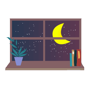 月黑风高的夜晚动图GIF图片素材-月黑风高的夜晚动图GIF模板图片下载-千库网