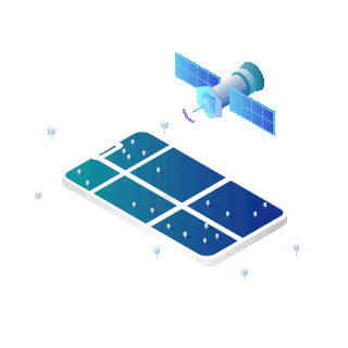 科技立体旋转卫星gif图素材gif图片素材下载-千库网